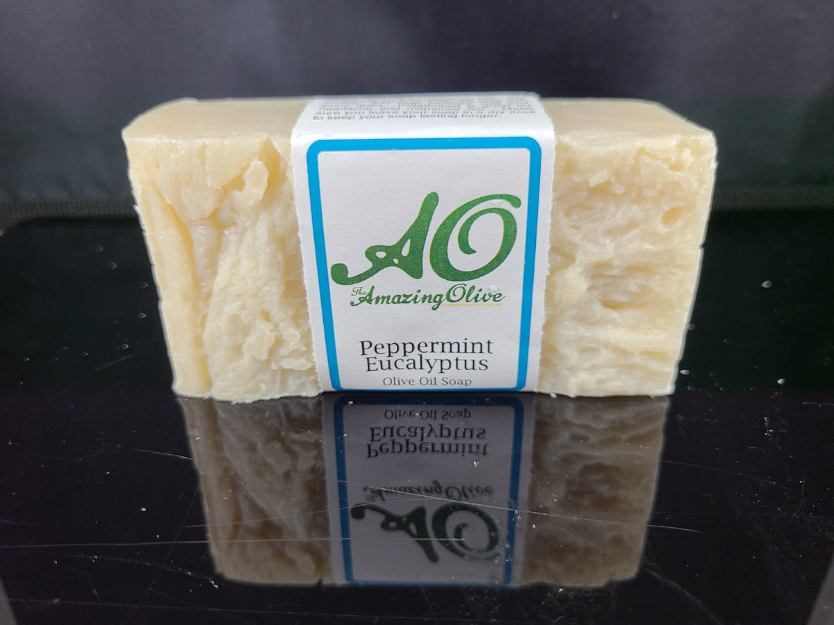 Peperment Eucalyptus Soap – Amazing Olive