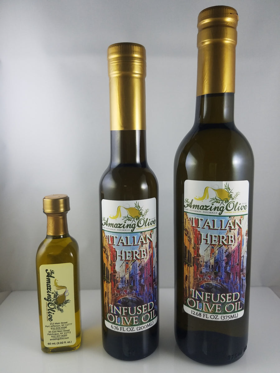 Italian Herb Infused Olive Oil – Amazing Olive