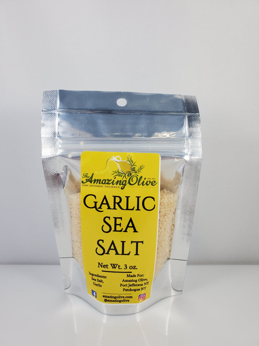 Garlic Sea Salt – Amazing Olive